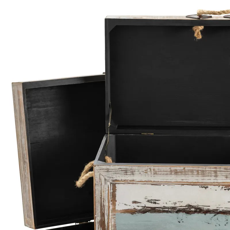 Nantucket Weathered Wood Trunks - 3 Sizes Available – One Amazing Find ...