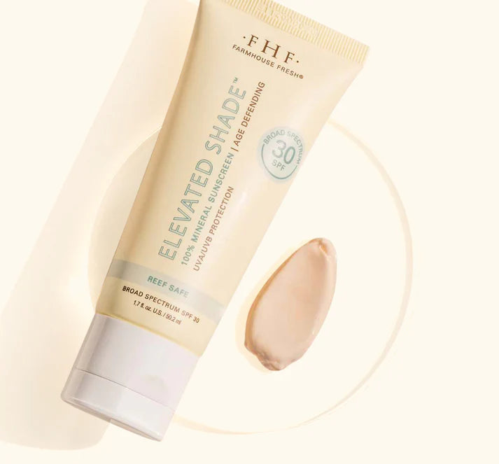 Elevated Shade Age-Defending 100% Mineral Sunscreen SPF + hint of tint ...