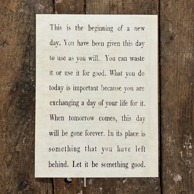 This Is The Beginning 12" x 16" Art Poster – One Amazing Find: Creative ...